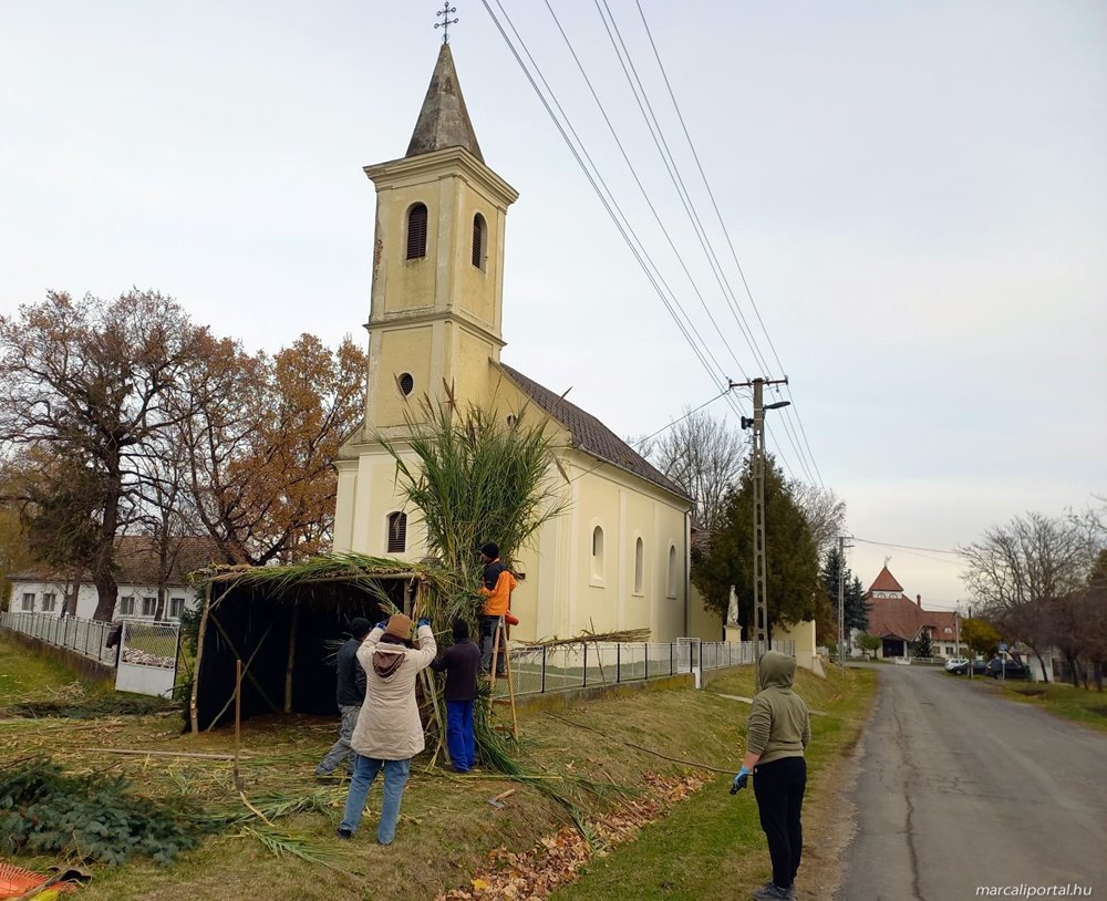 Elkészült a Betlehem Somogyszentpálon… - Marcali Portál